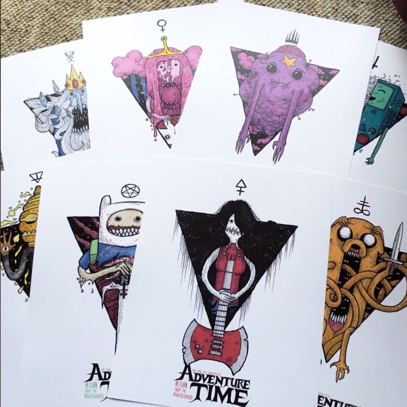 Adventure Time Dark Art - Etsy