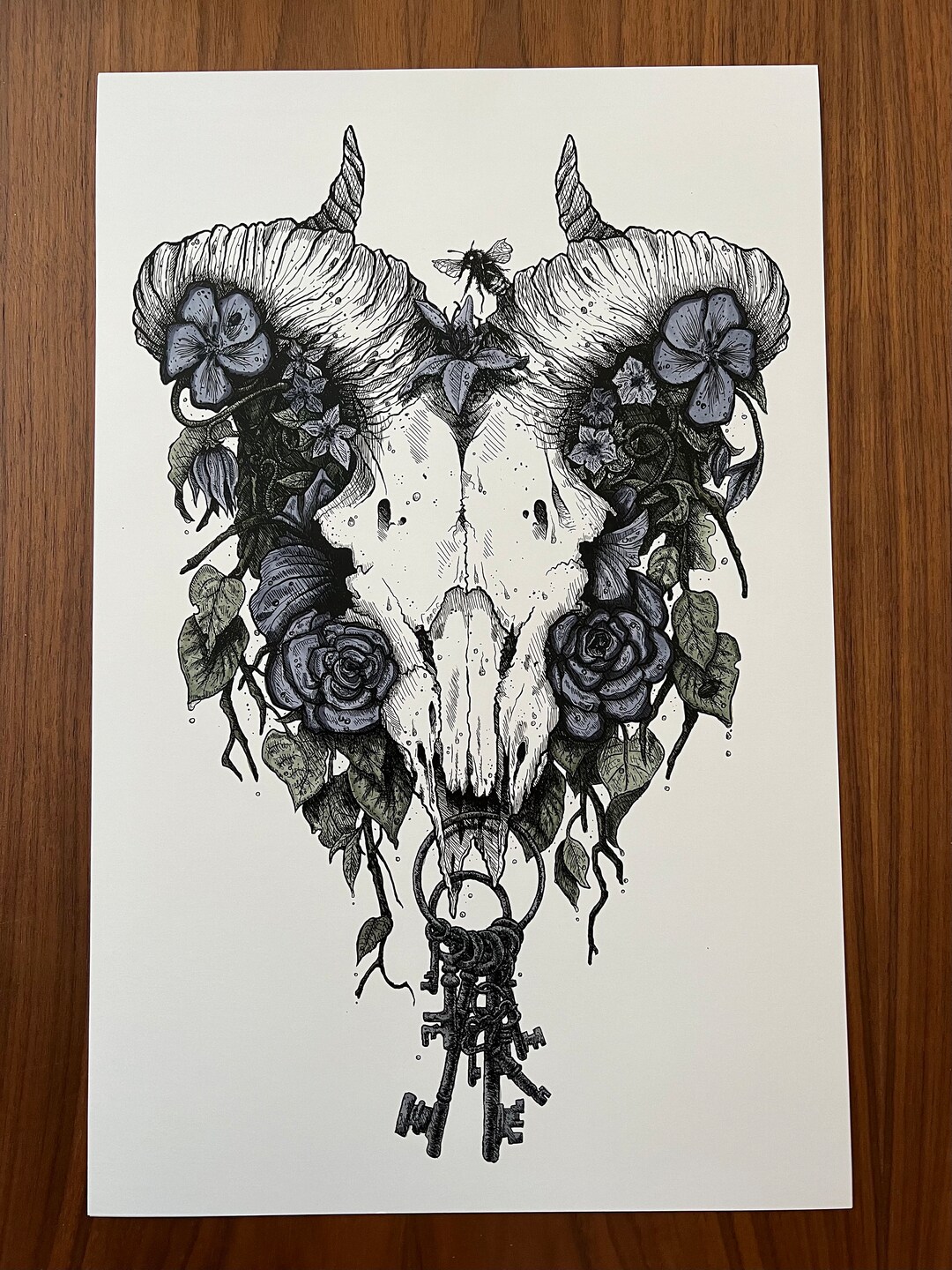 One of a Kind Only One Available Winter Colors Hand Embellished Free ...