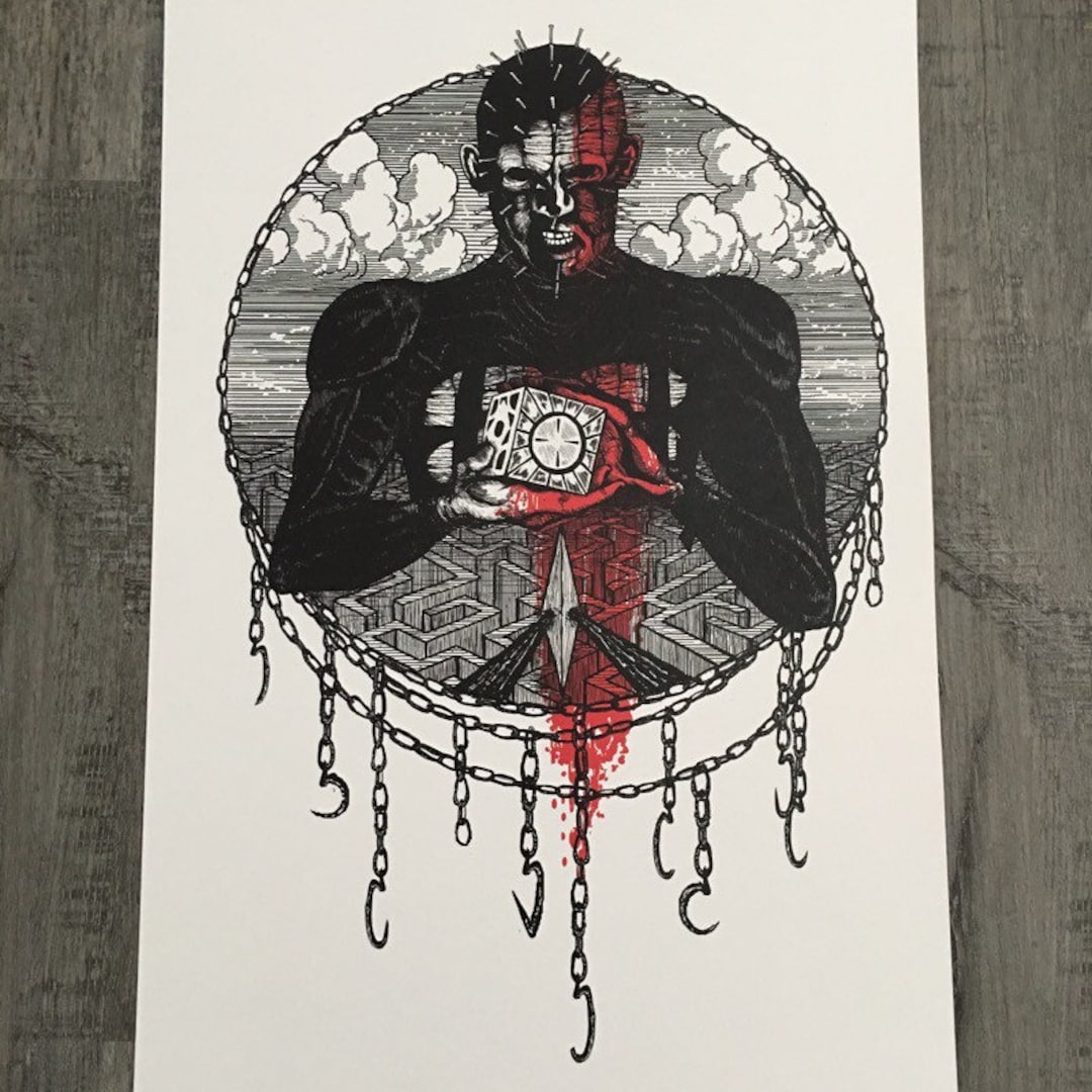 Hellraiser - Pinhead - Art Print by We Are All Corrupted - Etsy