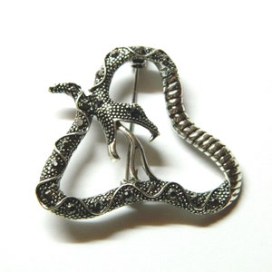 Ouroboros brooch Etsy