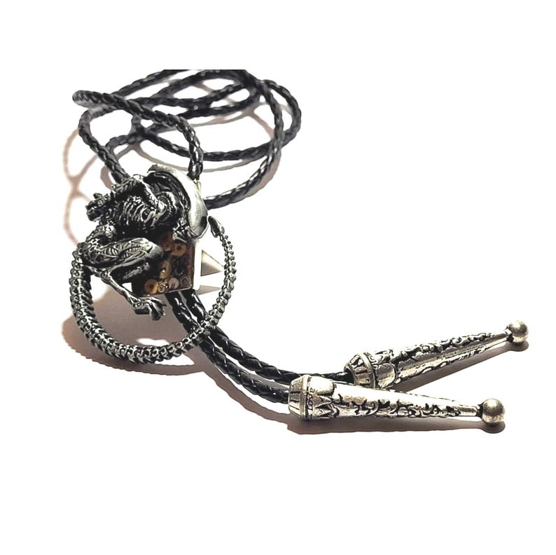 Steampunk Bolo Tie Alien Xenomorph Gothic Jewelry Internecivus Raptus ...