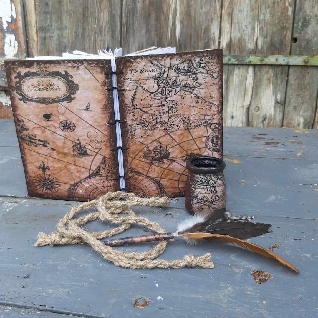 Pirate Wedding Guests Book, Marine Theme Vow, Elegant Travel Journal ...