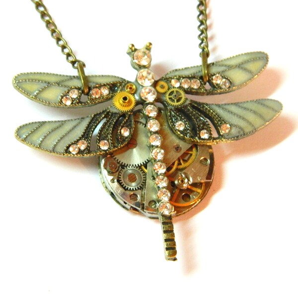 Clockwork Necklace - Etsy