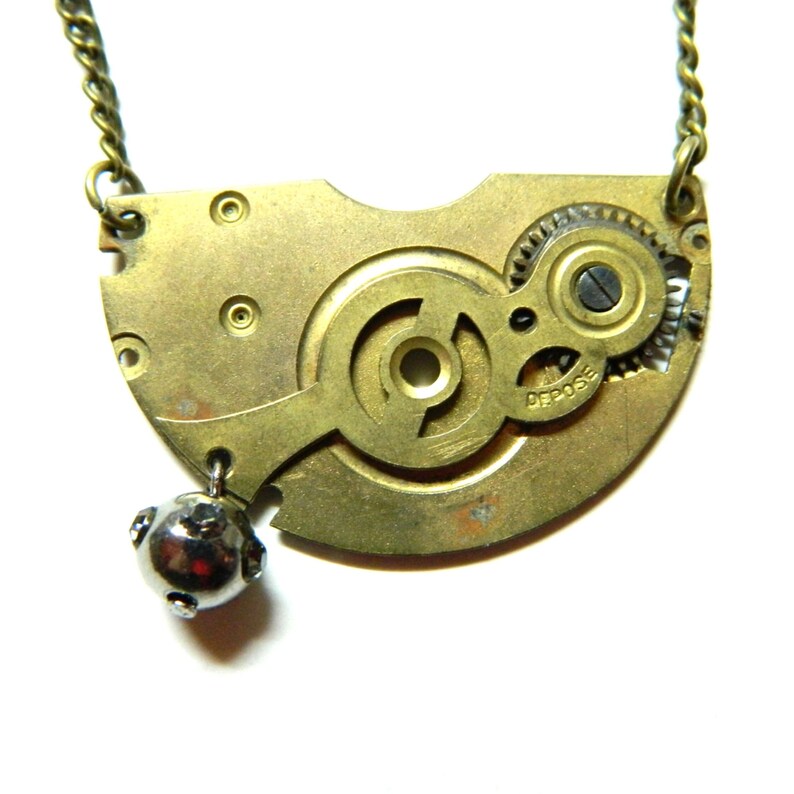 Steampunk Necklace the Mystery of Nazca, Unique Jewelry Surprise for ...