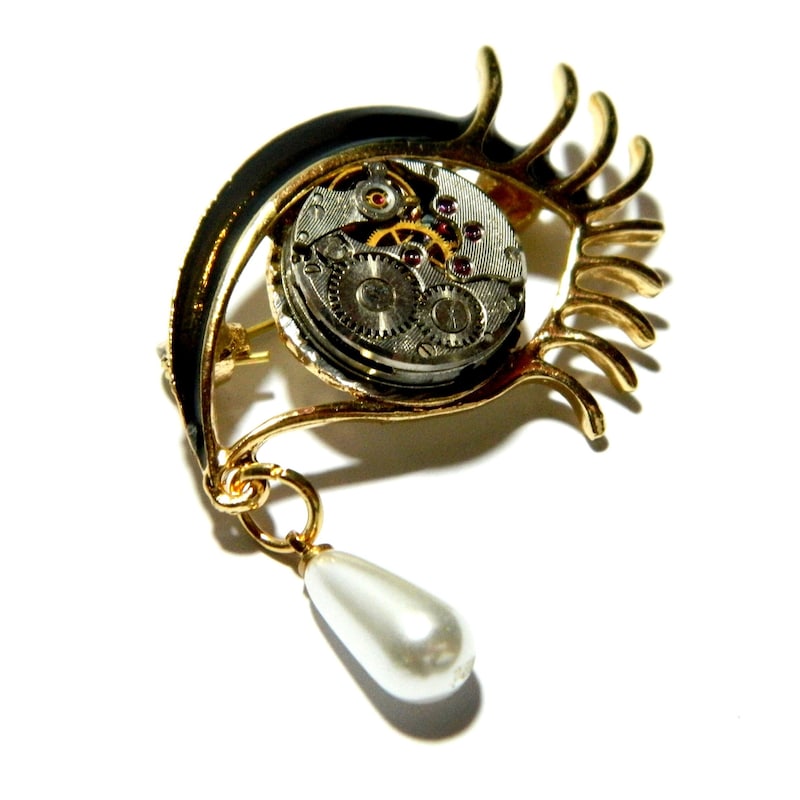 Steampunk Brooch - Etsy