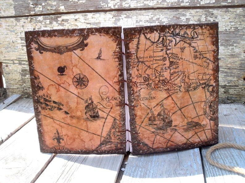 Pirate Wedding Guests Book, Marine Theme Vow, Elegant Travel Journal ...
