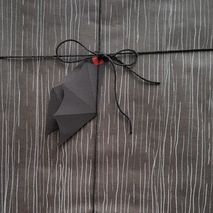 Red Bat Gift Tag - Etsy