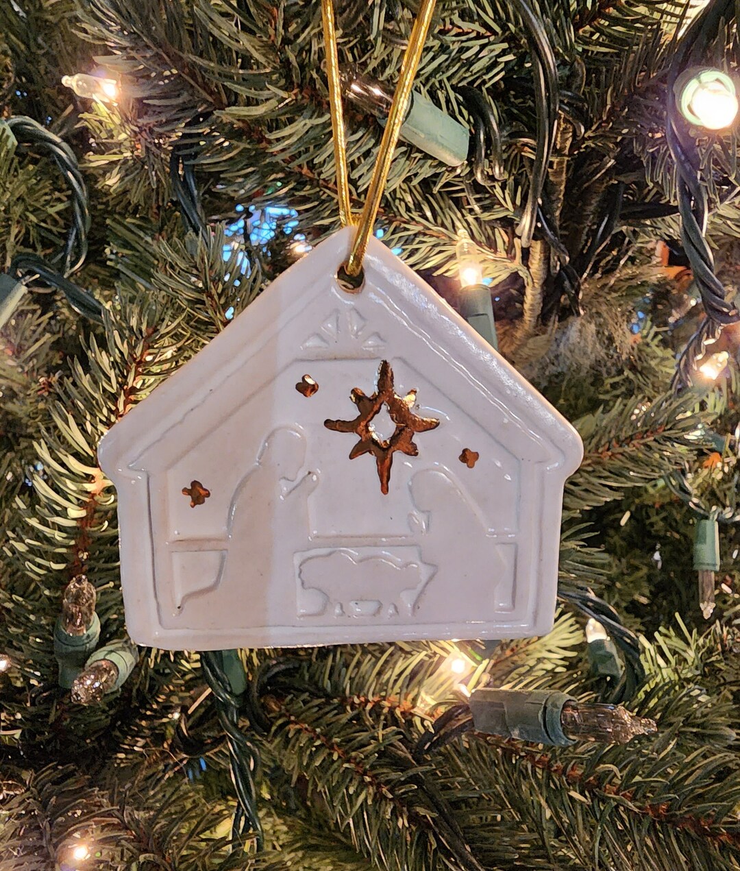Christmas Ornament Nativity Scene Tree Ornament Christmas Decoration ...