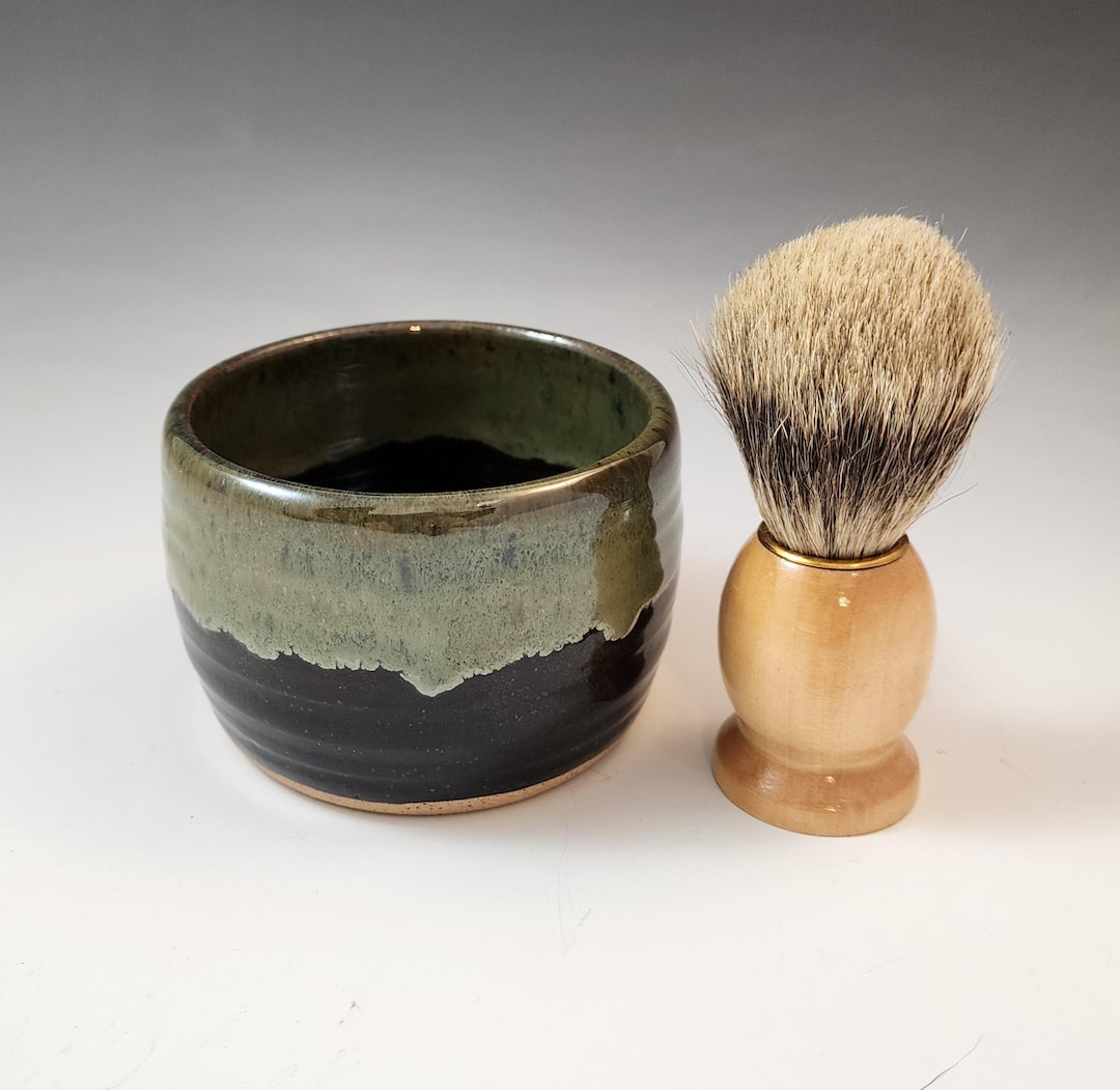 Shaving Set ~ Shaving Mug ~ Shaving Cup ~ Shaving Bowl ~ Blue Goose ...