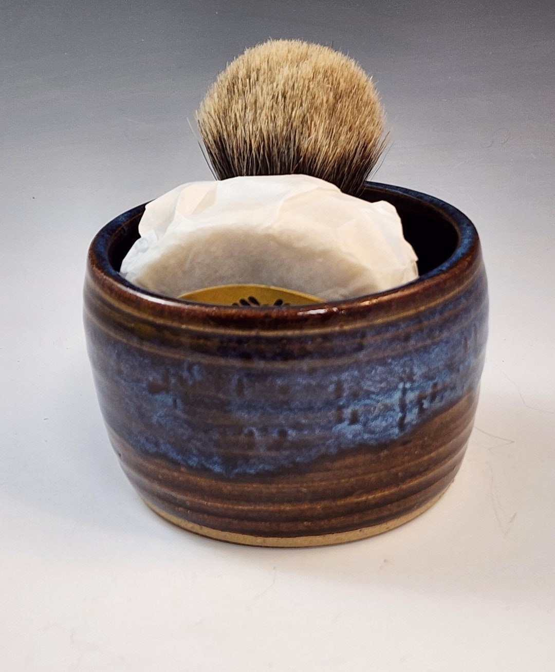 Shaving Set ~ Shaving Mug ~ Shaving Cup ~ Shaving Bowl ~ Blue Goose ...