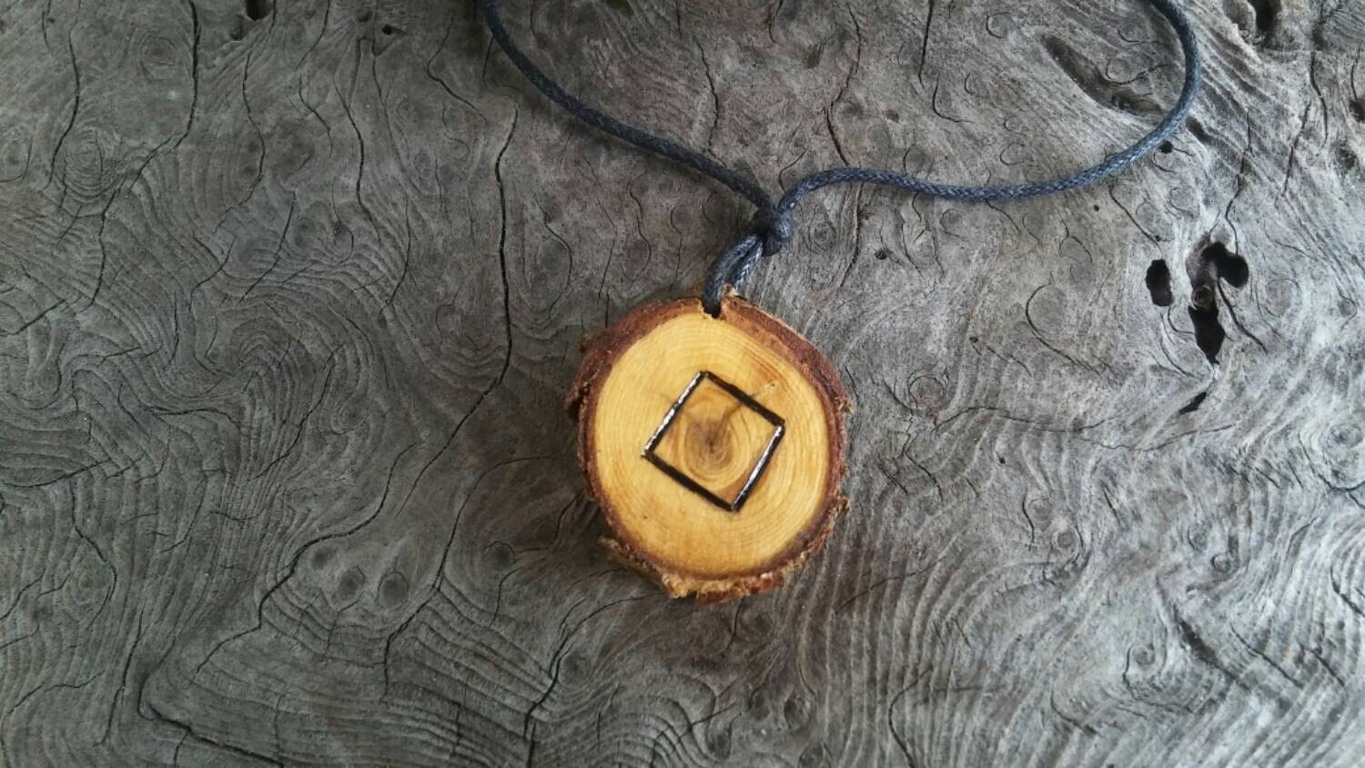 Ingwaz Rune Pendant Lucky Rune | Etsy UK