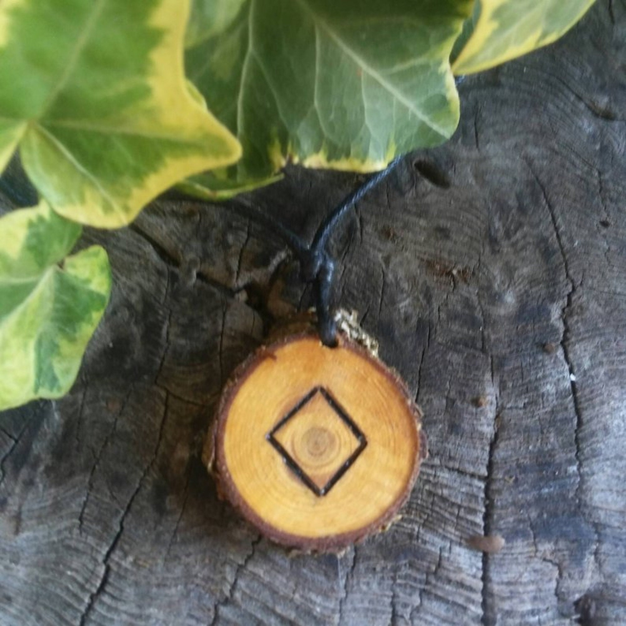 Ingwaz Rune Pendant Lucky Rune | Etsy UK