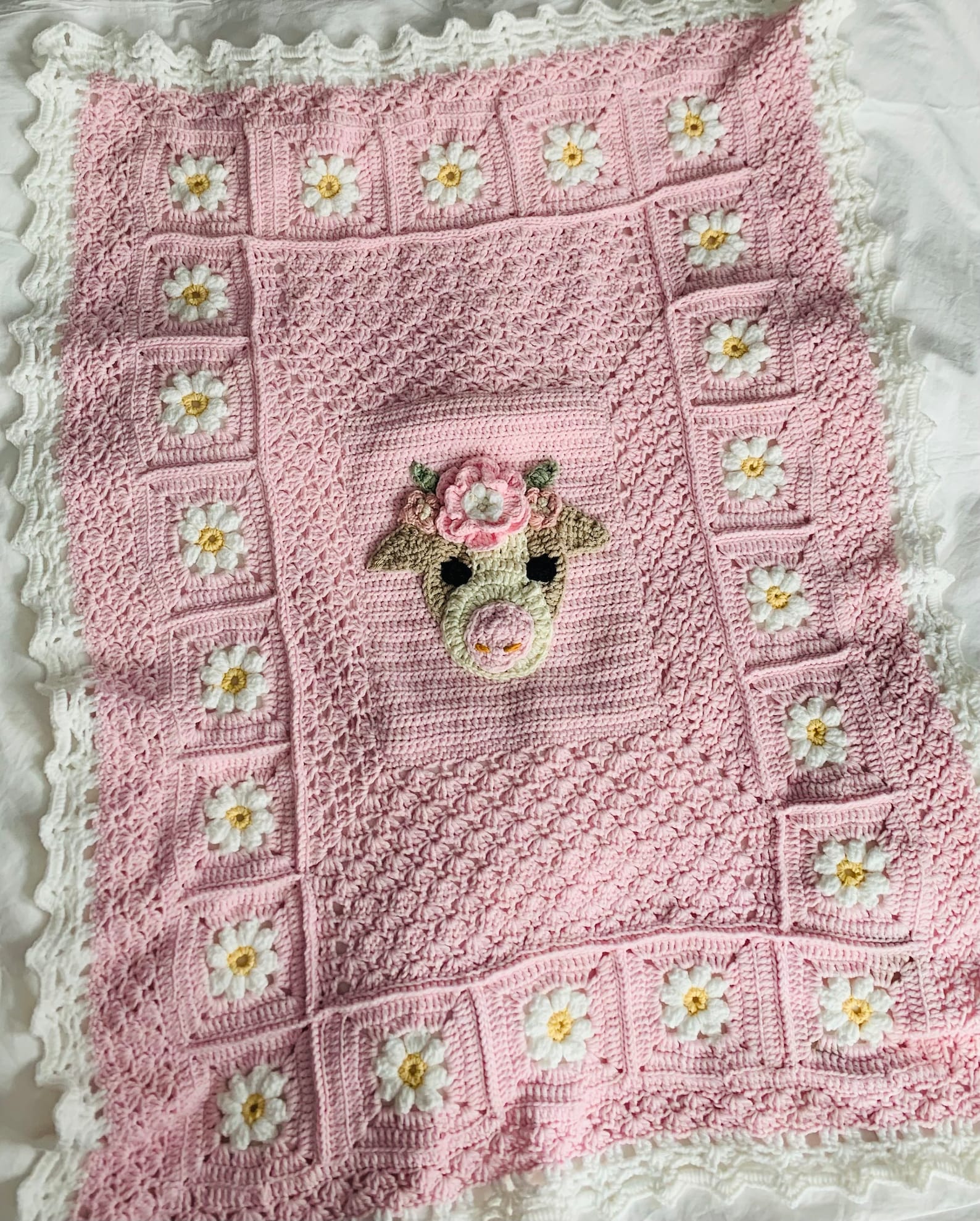 Baby Blanket Charlotte the Cow - Etsy