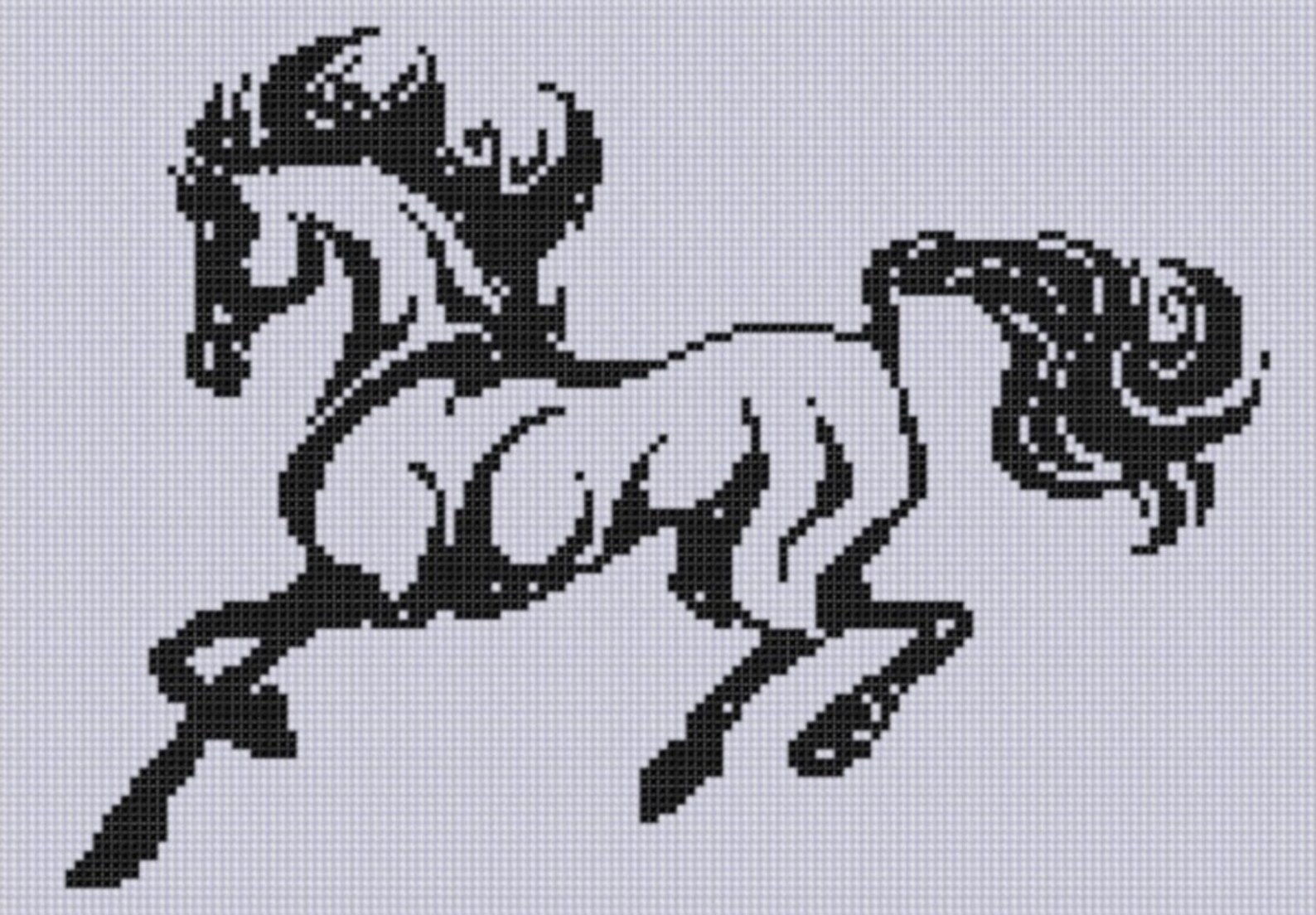 Horse 13 Cross Stitch Pattern - Etsy