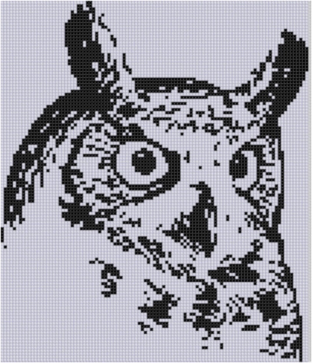 Owl Cross Stitch Pattern - Etsy