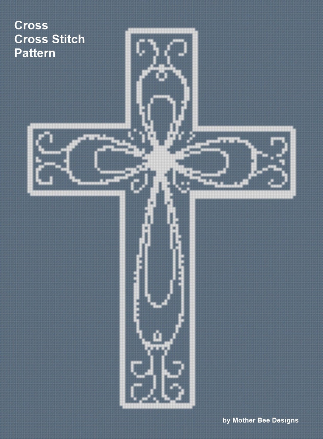 Cross Cross Stitch Pattern - Etsy