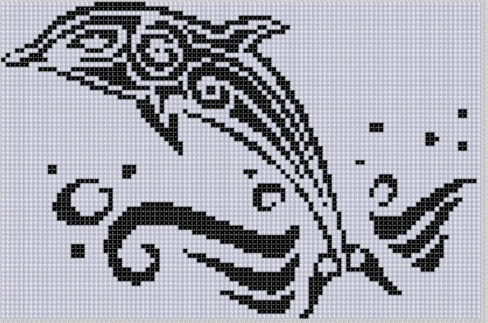 Dolphin 2 Cross Stitch Pattern - Etsy