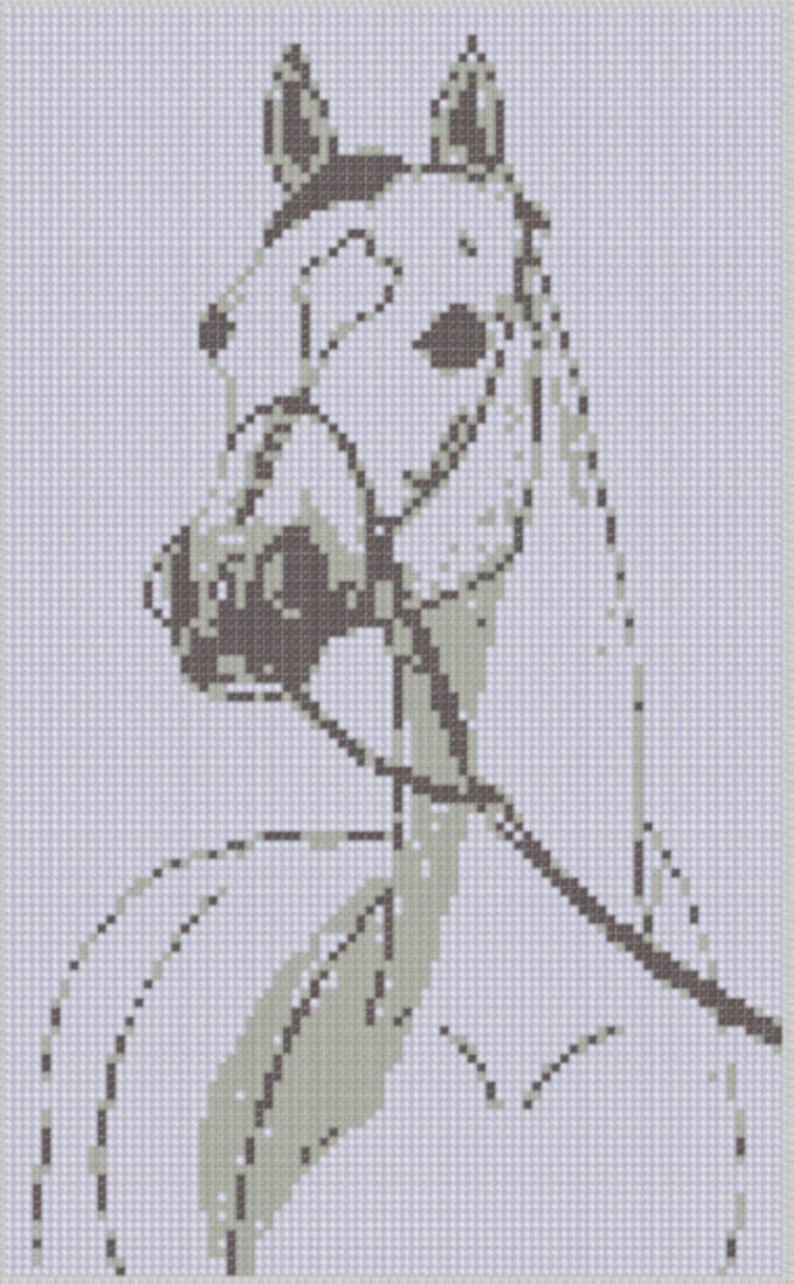 Horse 12 Cross Stitch Pattern - Etsy