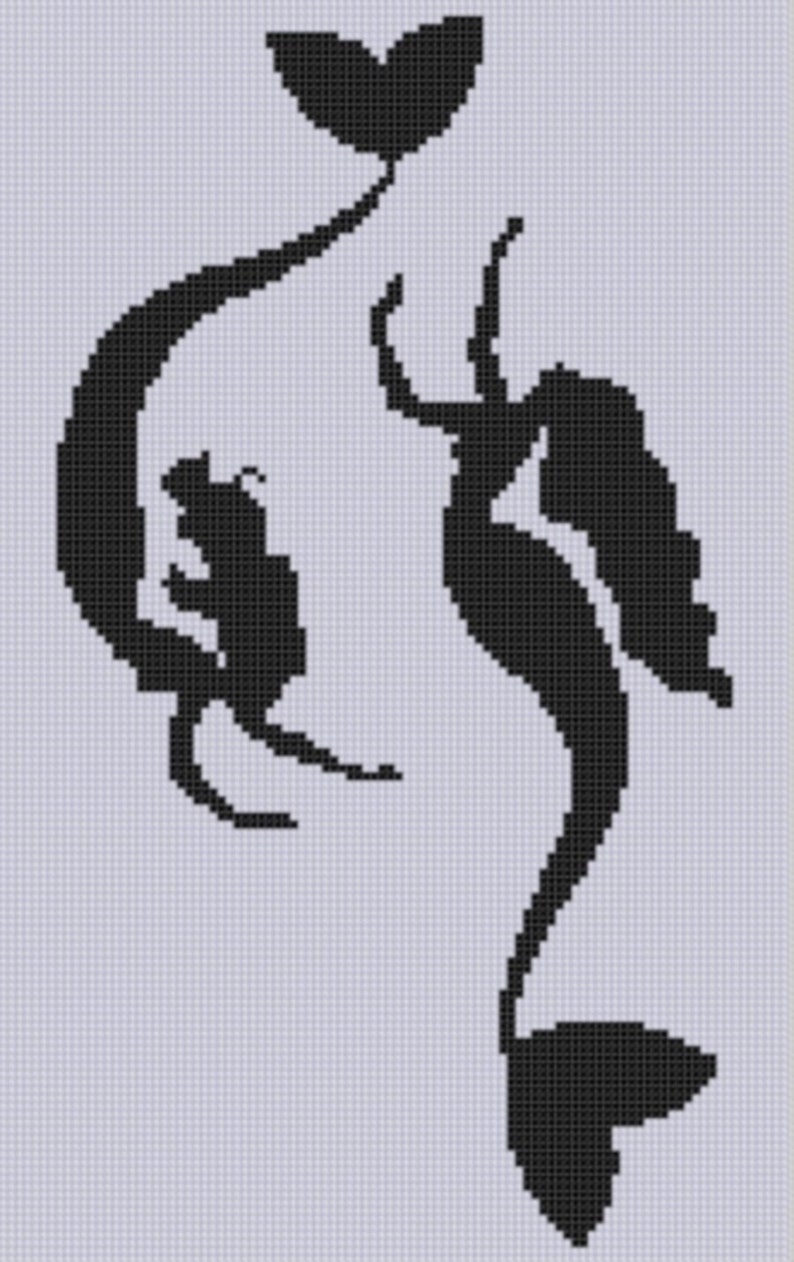 Mermaids Cross Stitch Pattern - Etsy