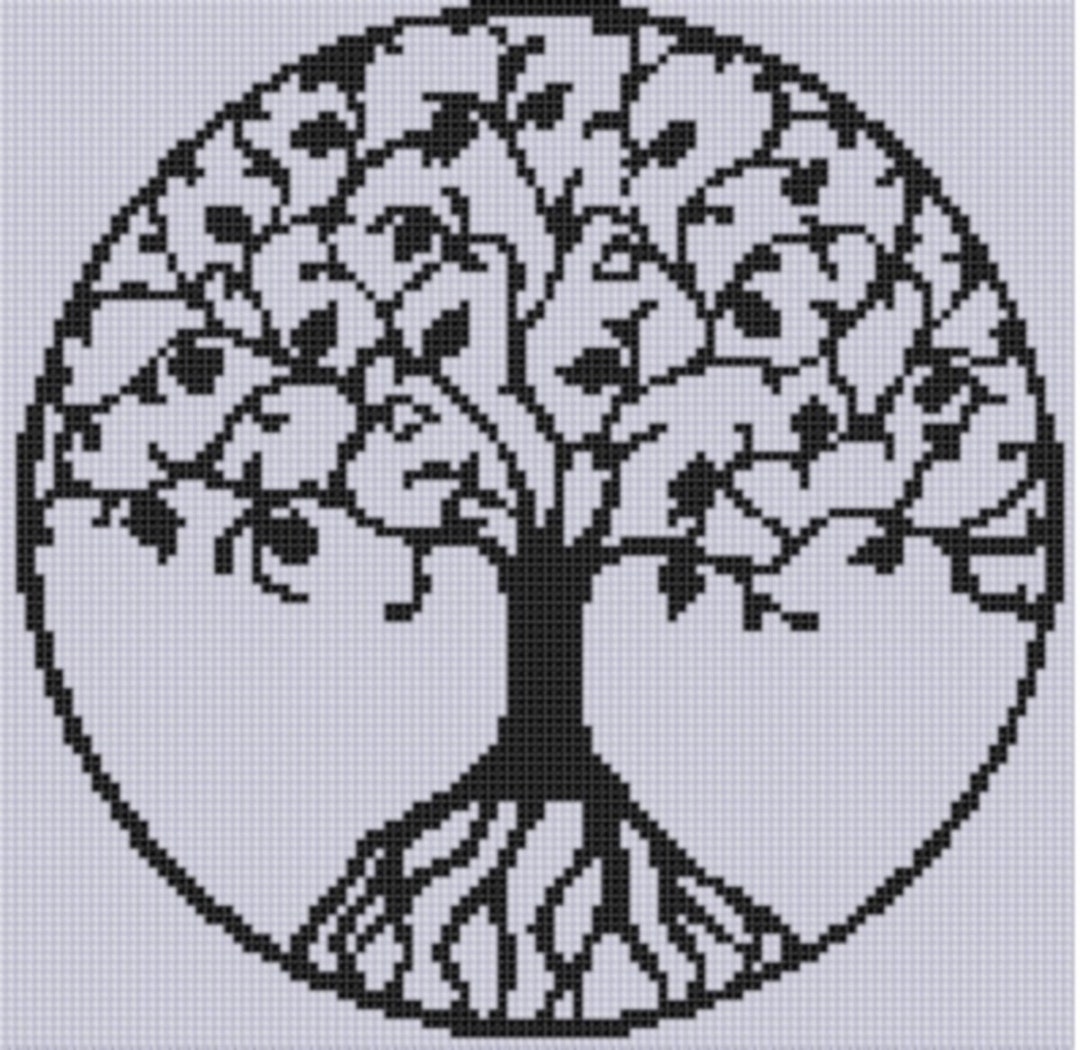 Tree of Life Cross Stitch Pattern - Etsy
