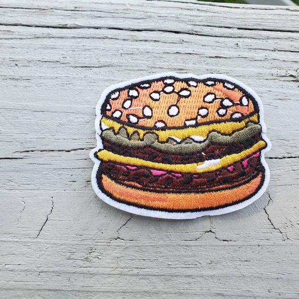 Cheeseburger Patch - Etsy