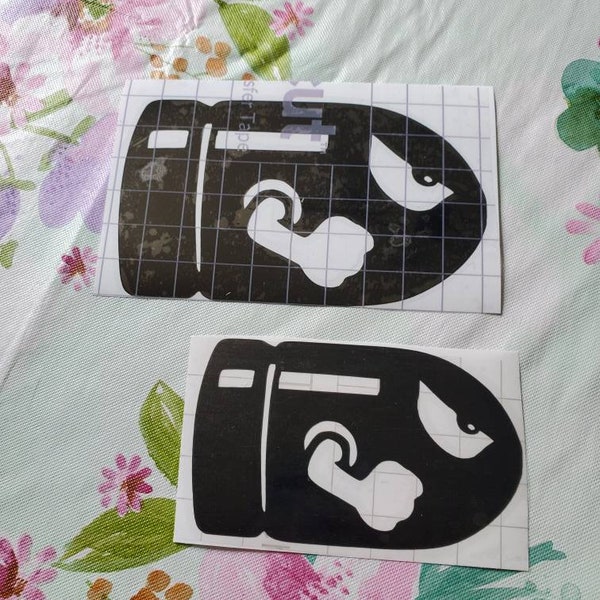 Bullet Bill Decal - Etsy