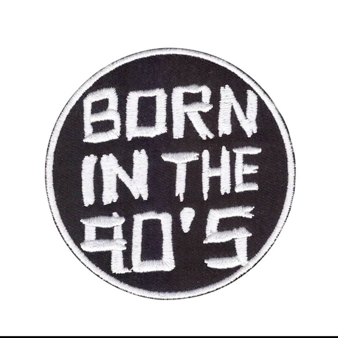 Born in the 90s Iron on Patch - Etsy