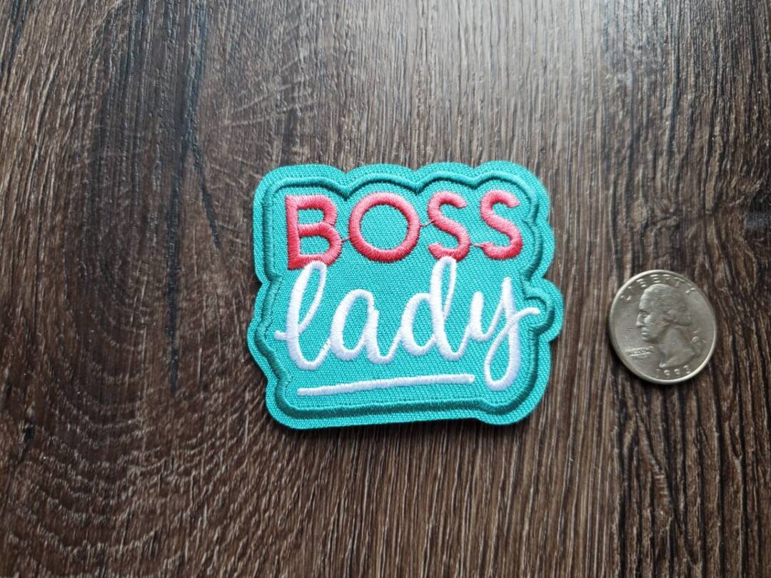 Boss Lady Iron on Patch - Etsy