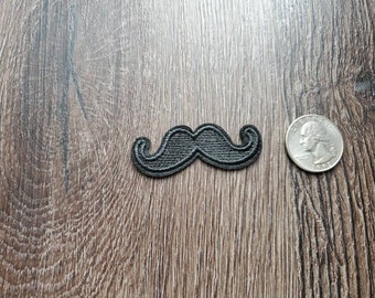 Mustache Iron On - Etsy