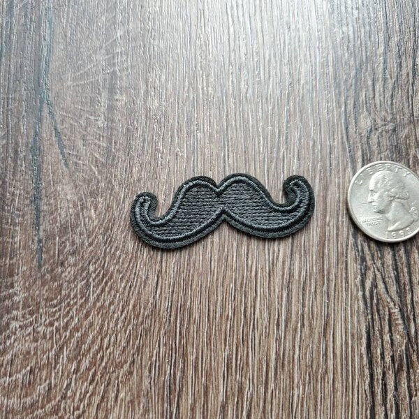 Mustache Iron On - Etsy