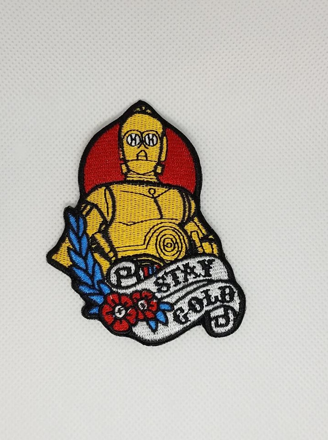 C-3PO | Star Wars Iron on Patch - Etsy