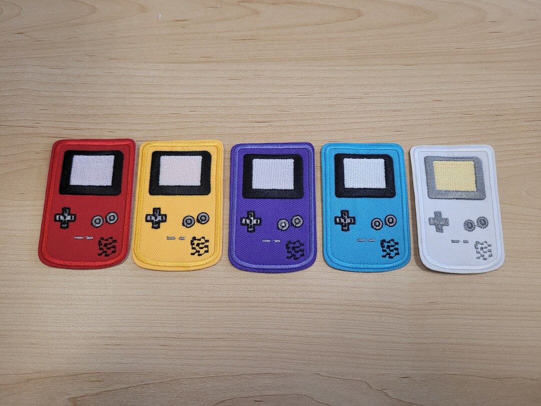Game Boy Iron on Patch - Etsy