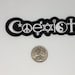 Coexist Iron on Patch - Etsy