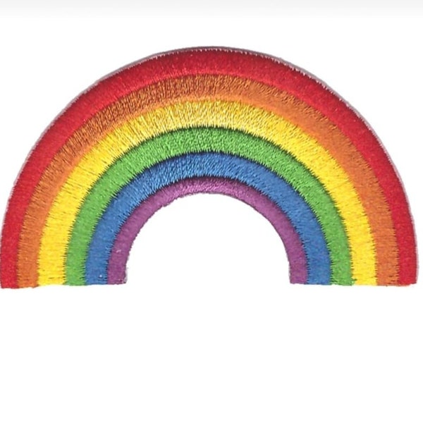 Rainbow Patch - Etsy