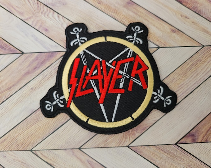 Slayer Iron on Patch - Etsy