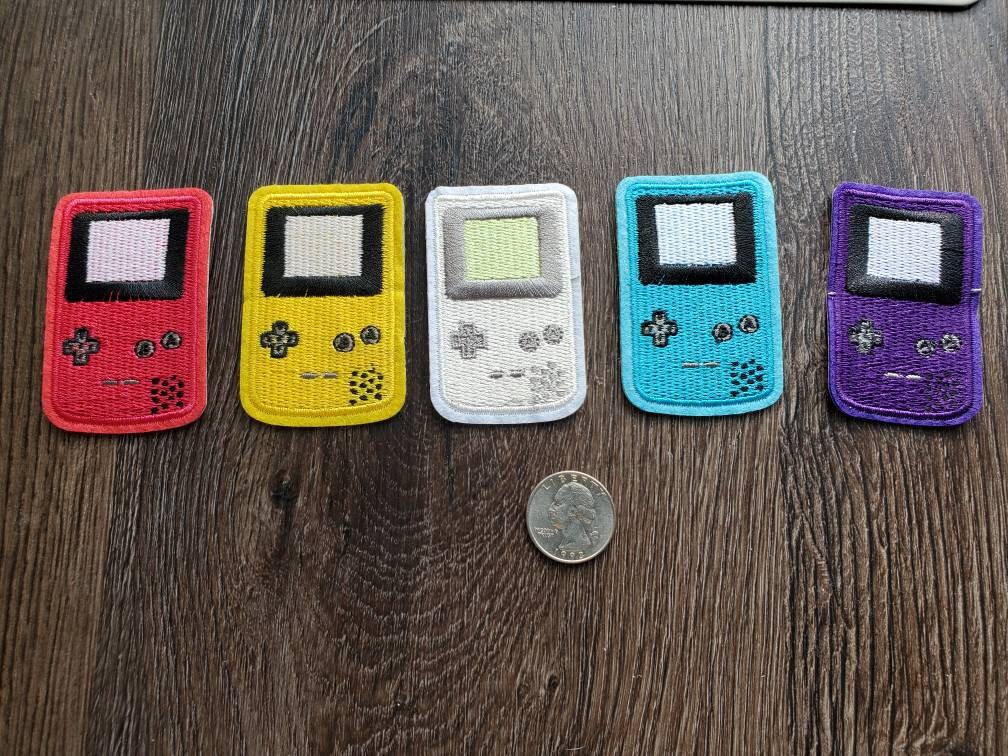 Game Boy Iron on Patch | Etsy
