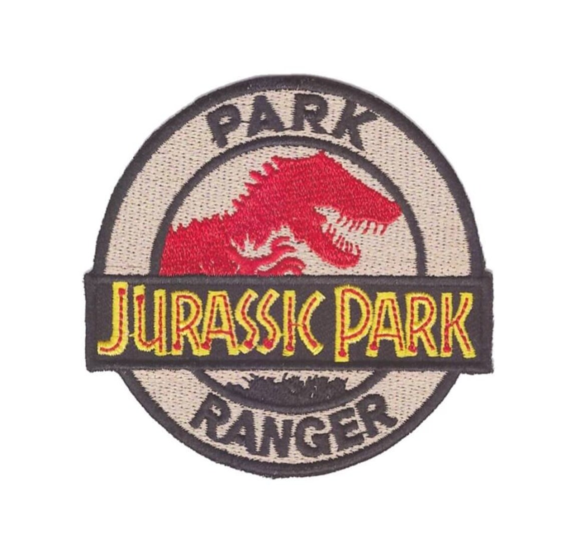 Jurassic Park Iron on Patch - Etsy
