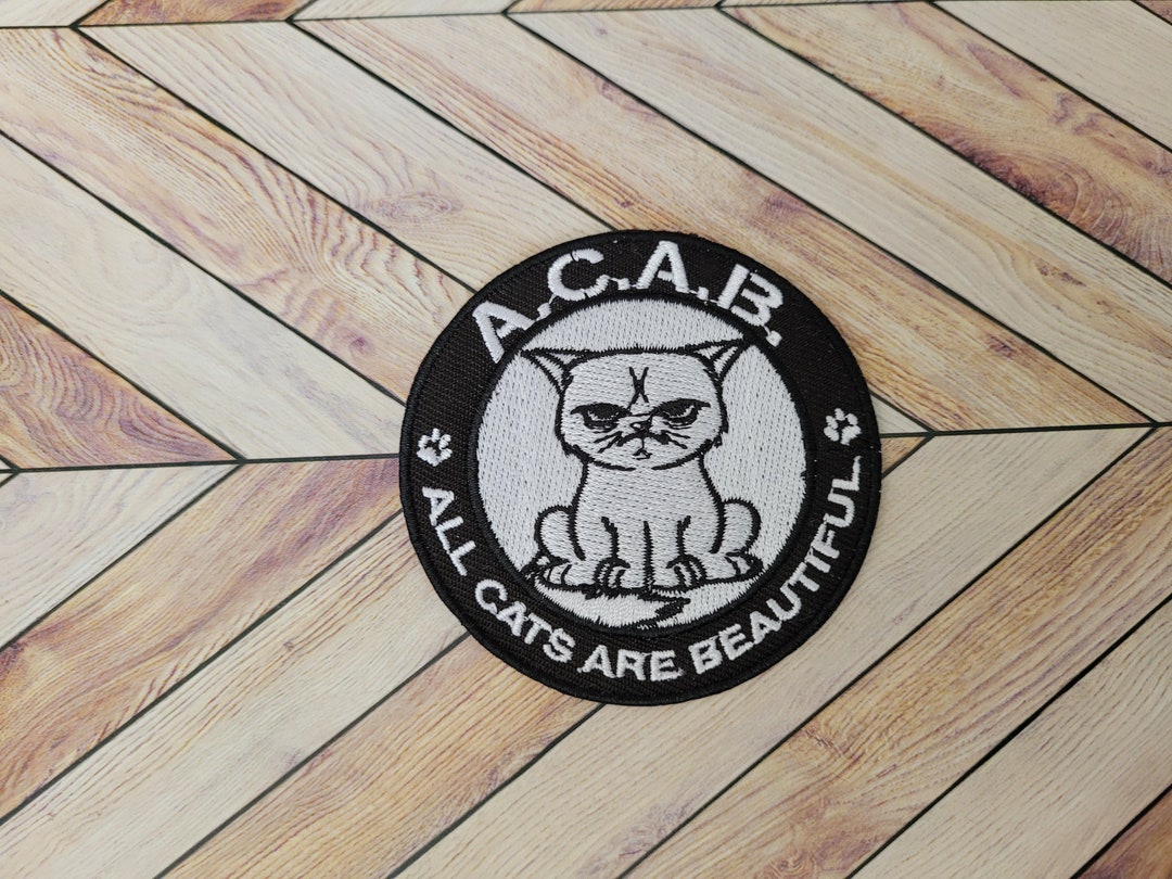 All Cats Are Beautiful Iron on Patch - Etsy