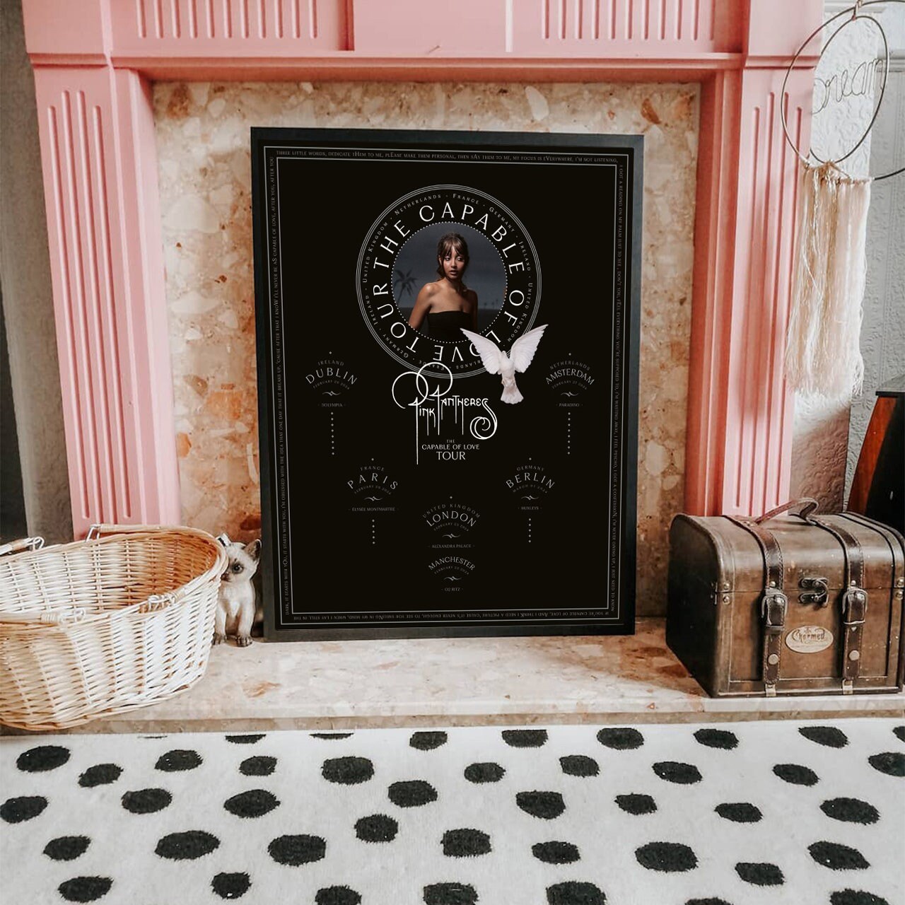 PinkPantheress the capable of love tour 2024 poster - PinkPantheress ...