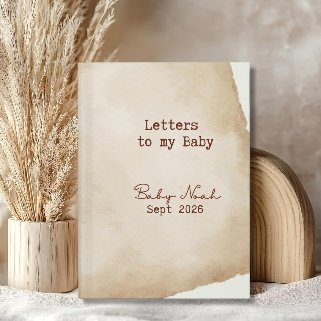 Personalized Letters to My Baby Journal, Keepsake Gift - Etsy