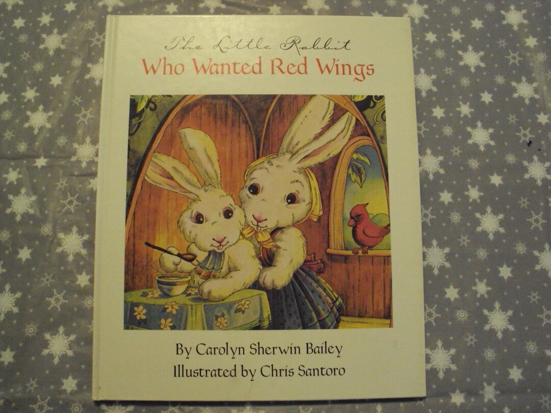 The Little Rabbit Who Wanted Red Wings - Etsy