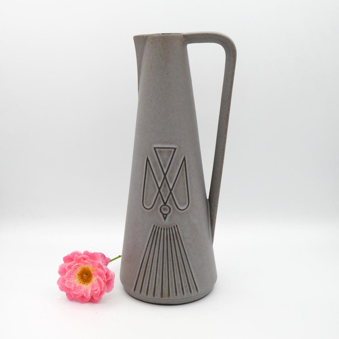 Art Deco Jug - Christian Holy Spirit Decor 1950s Matt Glaze German ...