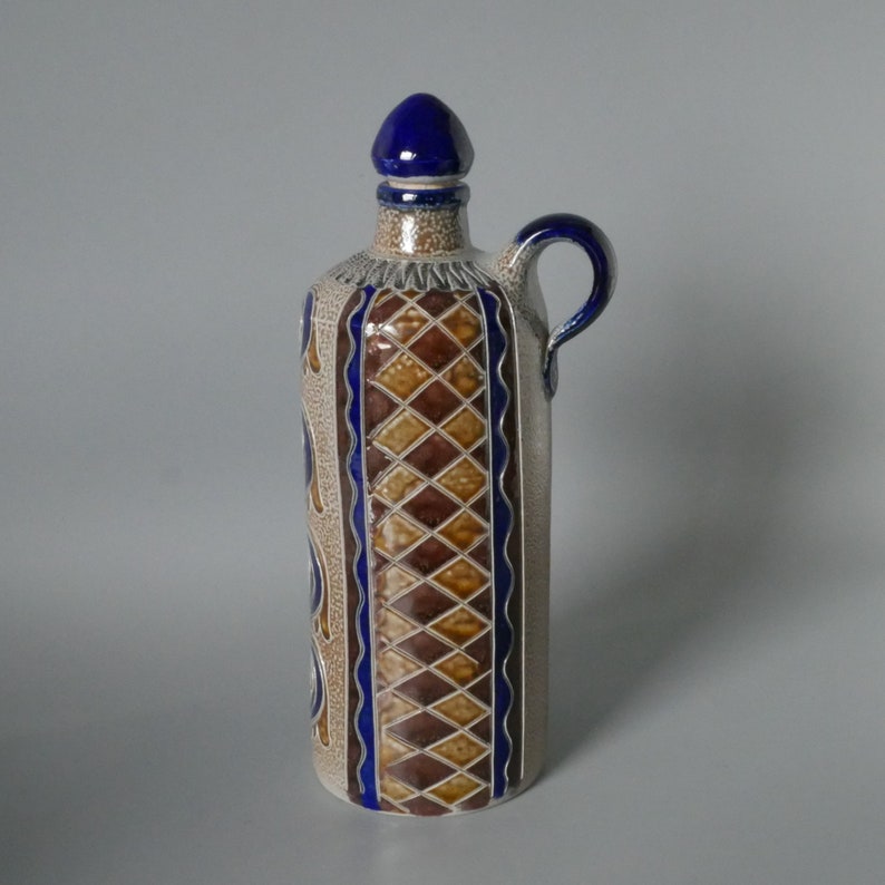 Vintage German Salt Glaze Drinking Set Westerwald Stoneware - Etsy