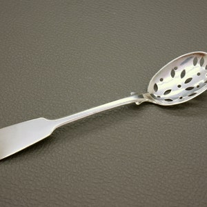 Antique Dutch Berry Spoon, Capers Spoon, Serving Spoon, Art Deco Style ...