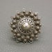Antique Dutch Button Brooch Hand Crafted Sterling Silver - Etsy