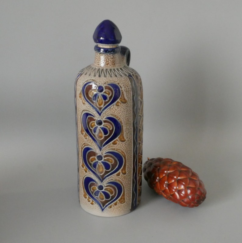 Vintage German Salt Glaze Drinking Set Westerwald Stoneware - Etsy