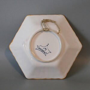 Makkum Wall Plate D17cm, Ring Tray, Royal Tichelaar Handpainted Bird ...