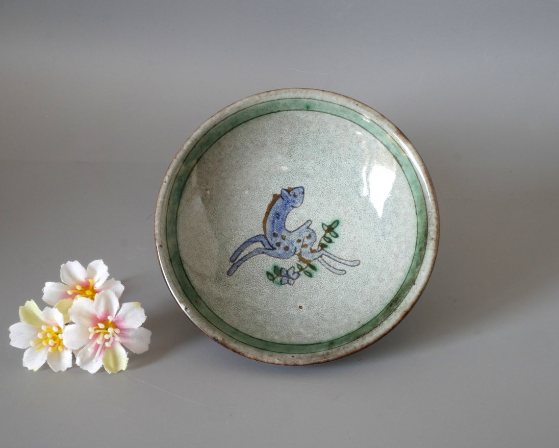 Ceramic Ring Dish D11cm Hand Painted Glazed Studio Pottery - Etsy