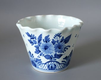 Delft Blue Planter - Etsy