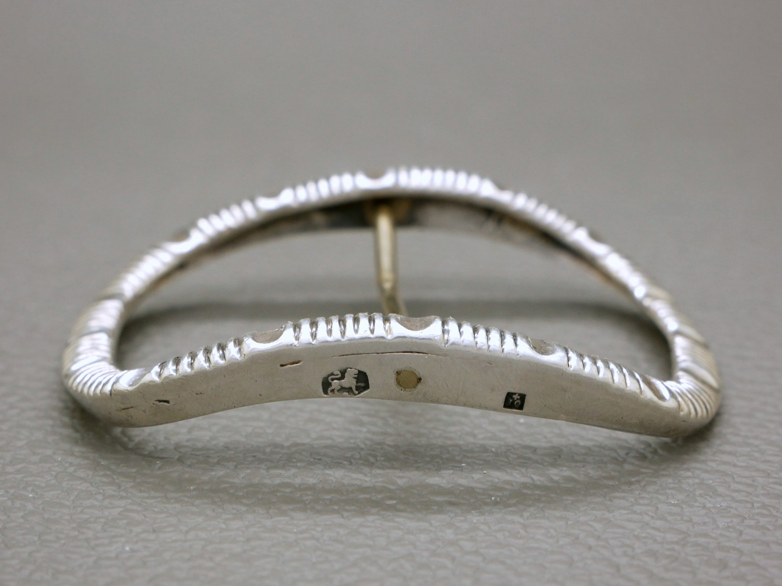 Antique Sterling Silver Belt Buckle Arts & Crafts Design - Etsy